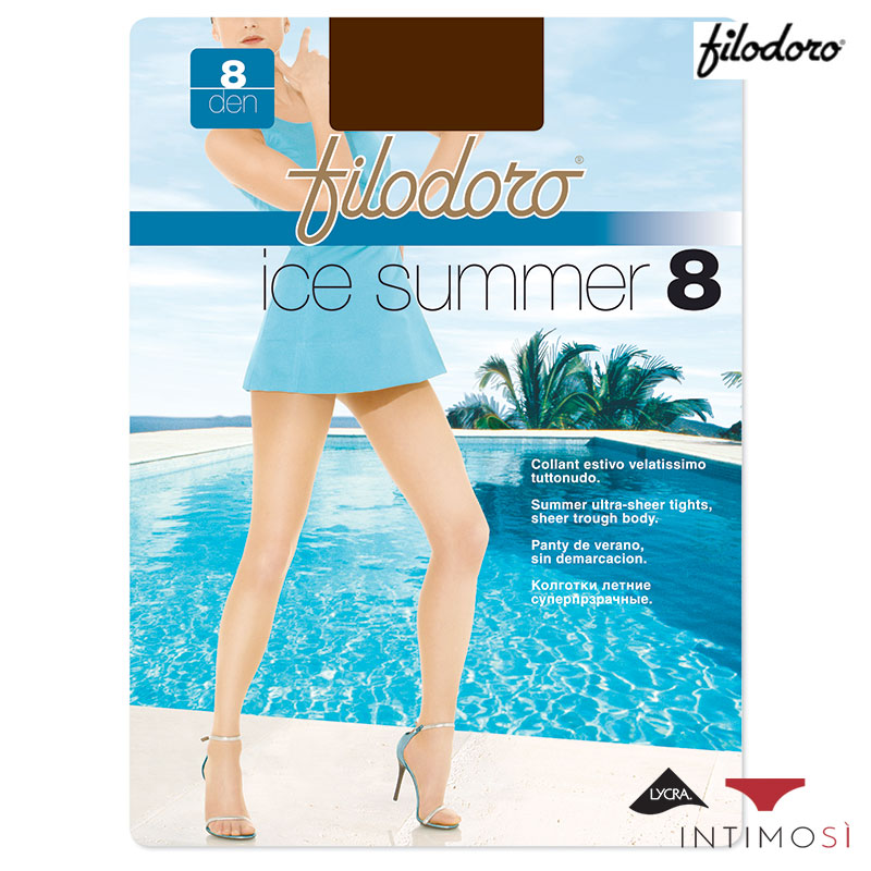 Collant 8 denari velatissimo corpicino tuttonudo | Filodoro Ice Summer – IntimoSì | Il tuo ...
